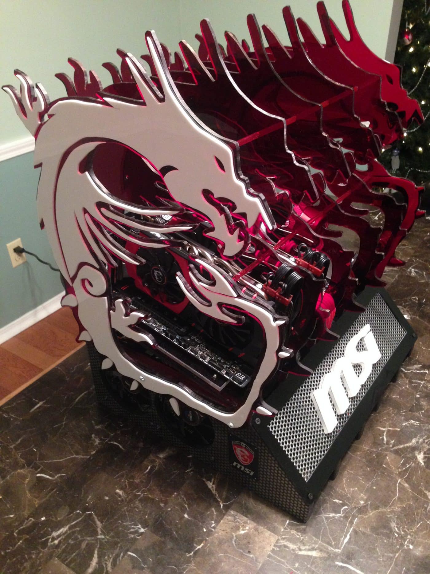 Case Mod Friday: Red Dragon | ThinkComputers.org