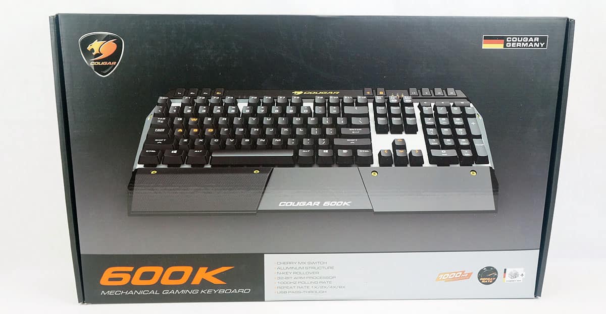 Cougar 600K Gaming Keyboard Review | ThinkComputers.org
