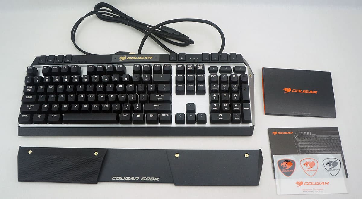 Cougar 600K Gaming Keyboard Review | ThinkComputers.org