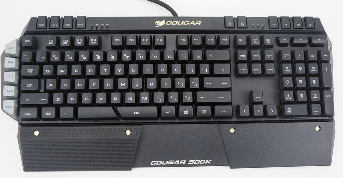 Cougar 500K Gaming Keyboard Review | Page 2 of 4 | ThinkComputers.org