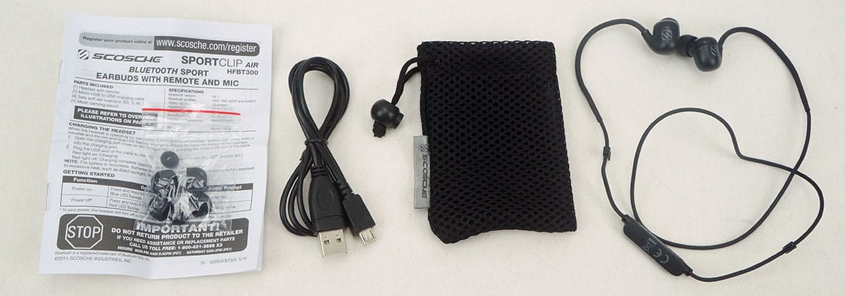 Scosche SportclipAIR Wireless Earbuds Review | ThinkComputers.org