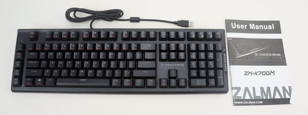 Zalman ZM-K700M Gaming Keyboard Review | ThinkComputers.org