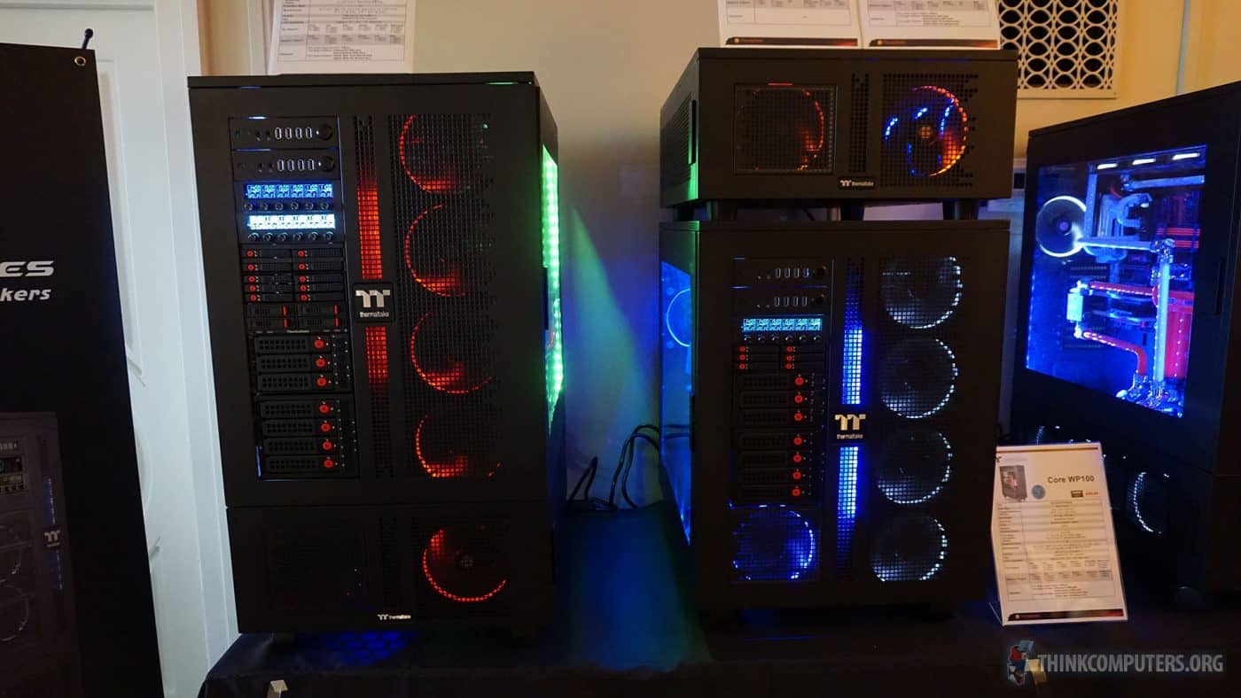 Thermaltake Displays Its Core W Series Cases at CES 2016 ...