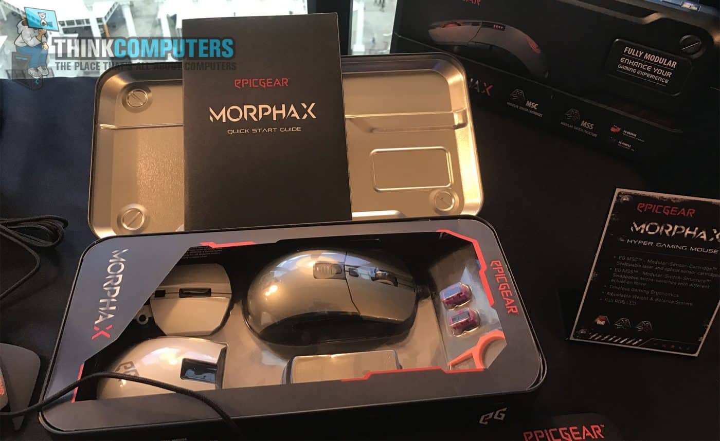 Epic Gear's MORPHA X Gaming Mouse is 100% Modular | ThinkComputers.org
