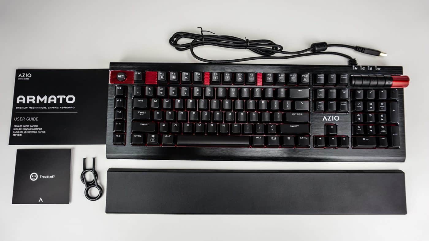 AZIO Armato Gaming Keyboard Review | ThinkComputers.org
