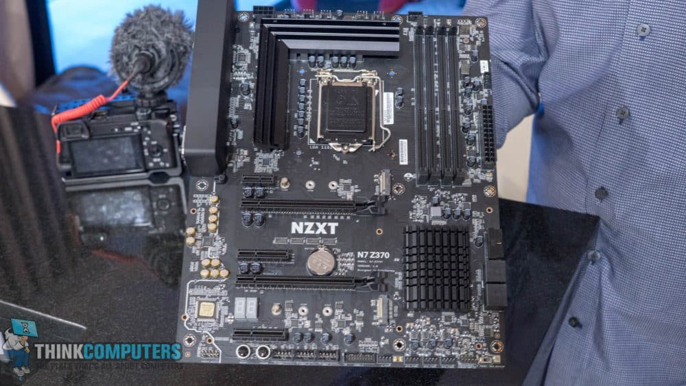 Hands On With NZXT's First Motherboard! | ThinkComputers.org