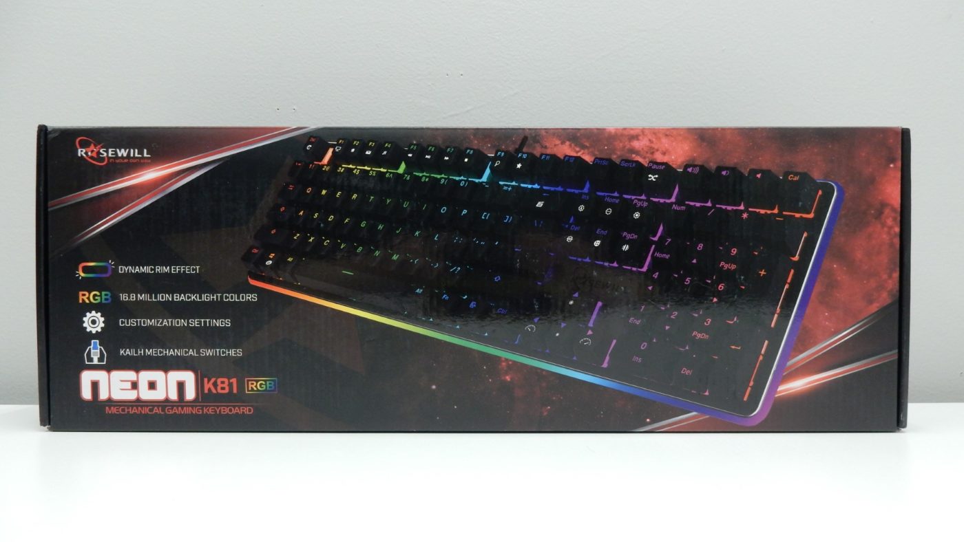 Rosewill NEON K81 RGB Gaming Keyboard Review | ThinkComputers.org