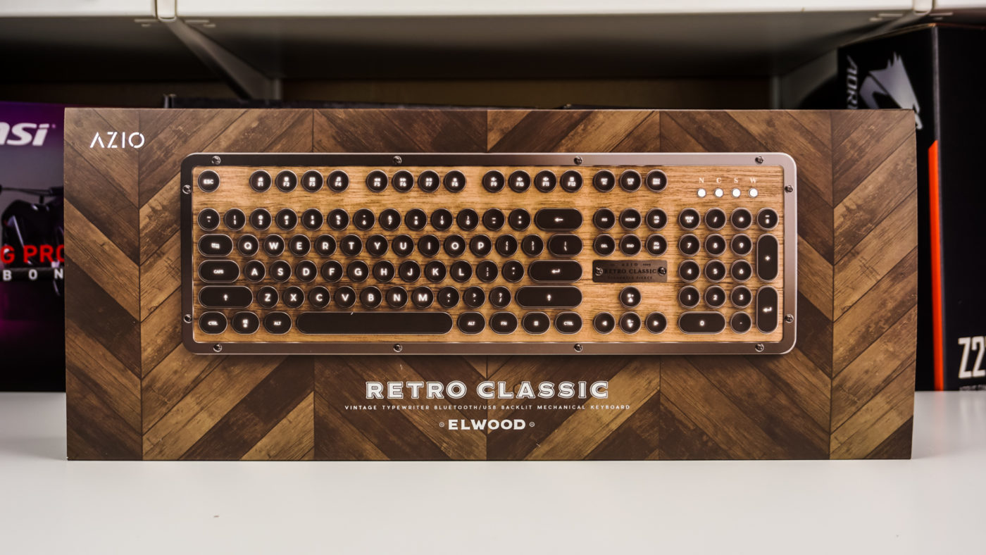 AZIO Retro Classic Elwood Keyboard Review | ThinkComputers.org