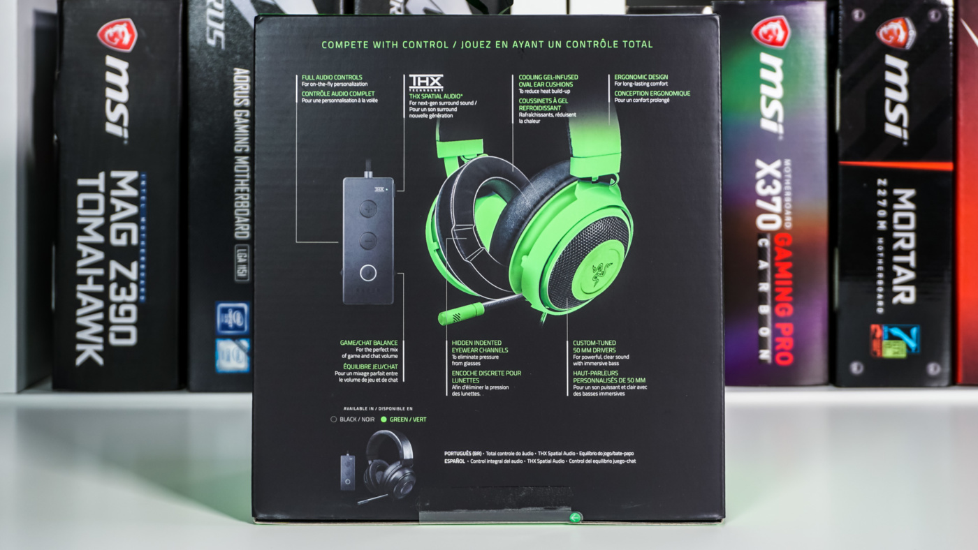Razer Kraken Tournament Edition Gaming Headset Review | ThinkComputers.org