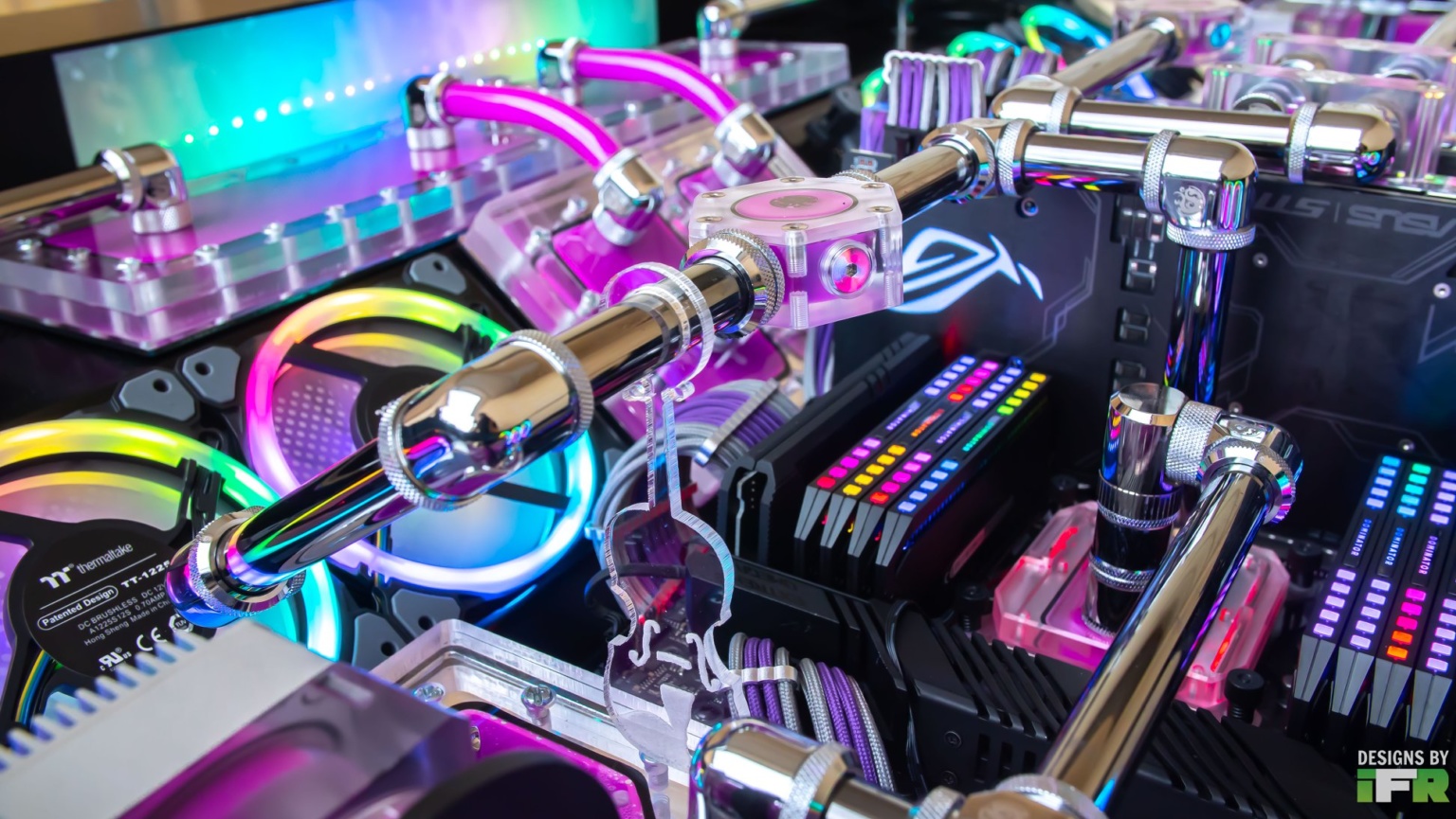 Case Mod Friday: $13,000 ULTIMATE Custom Water Cooled Desk ...