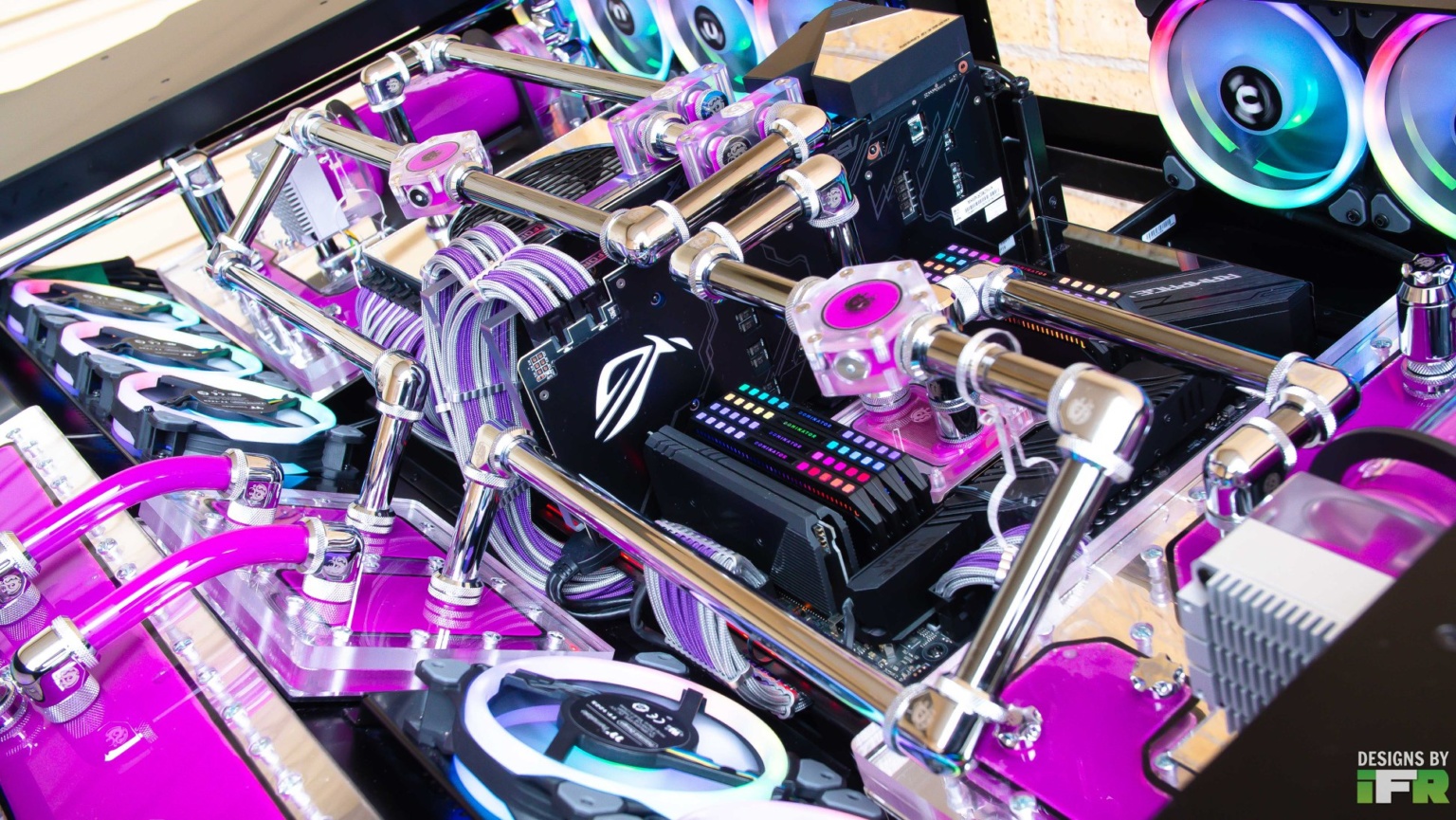 Case Mod Friday: $13,000 ULTIMATE Custom Water Cooled Desk ...