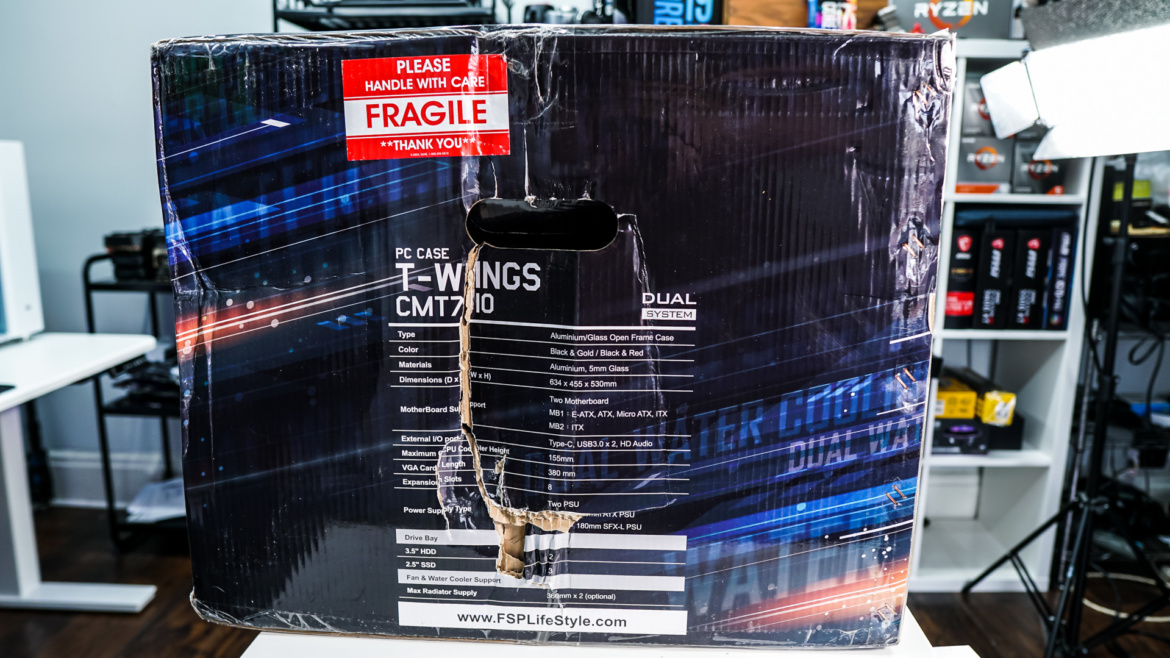FSP T-WINGS CMT710 Dual System Chassis Review | ThinkComputers.org