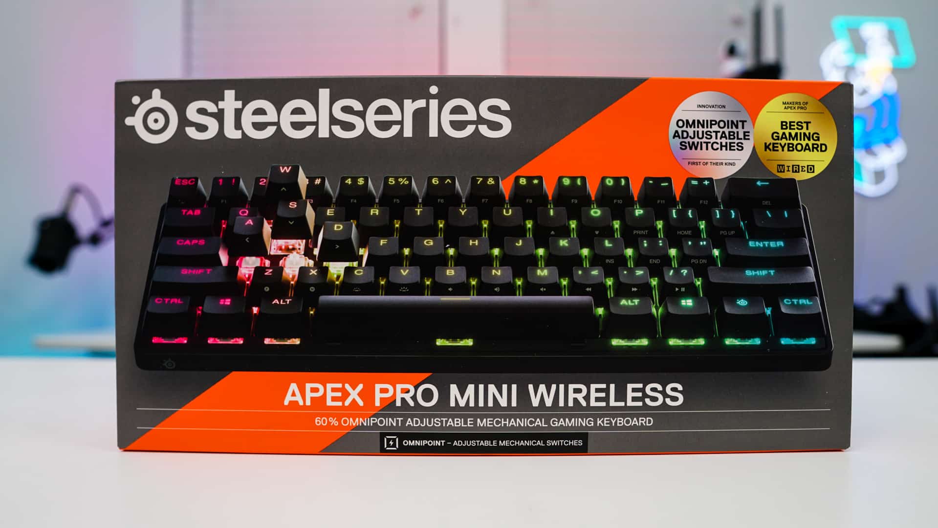 SteelSeries Apex Pro Mini Wireless Gaming Keyboard Review ...
