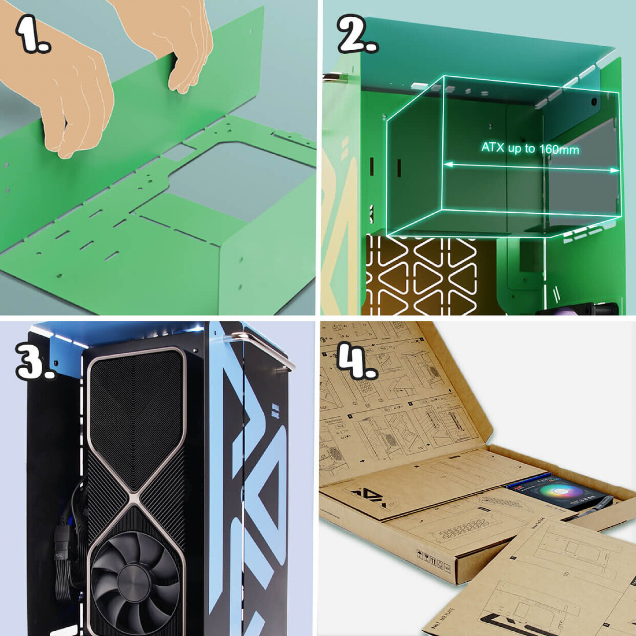 In Win Launches Innovative and Foldable POC Mini-ITX Tower Chassis ...