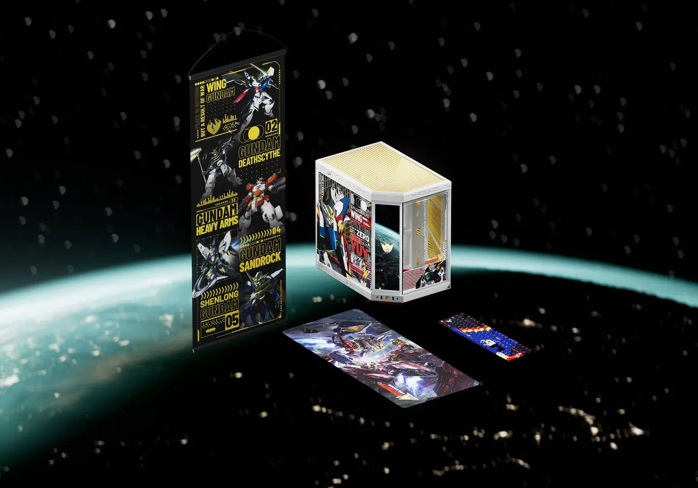 HYTE and Bandai Namco Unleash New Gundam Wing PC Product Line ...
