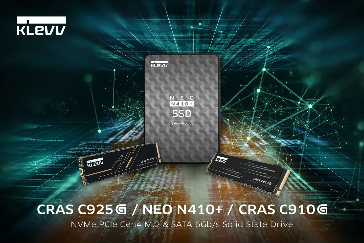 KLEVV Boosts Storage Performance with New CRAS NVMe and NEO SATA SSDs ...