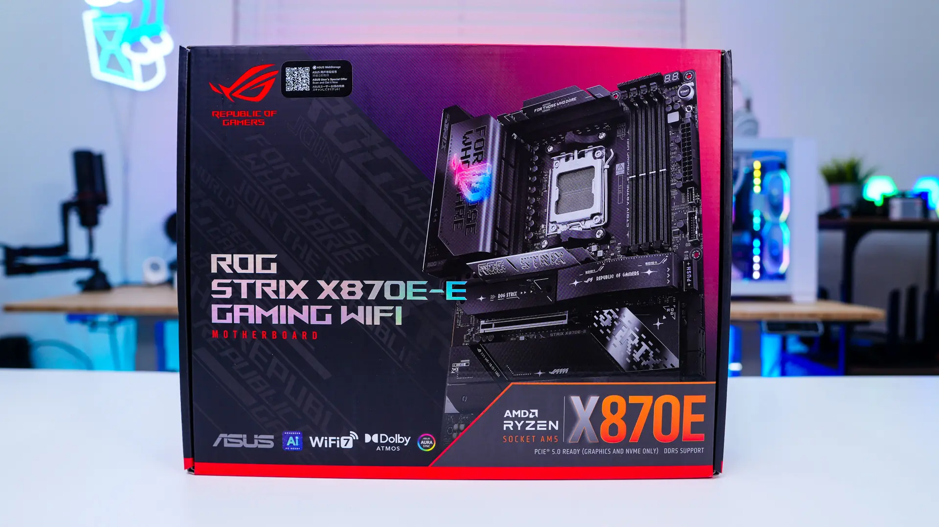 ASUS ROG STRIX X870E-E Gaming WIFI Motherboard Review | ThinkComputers.org