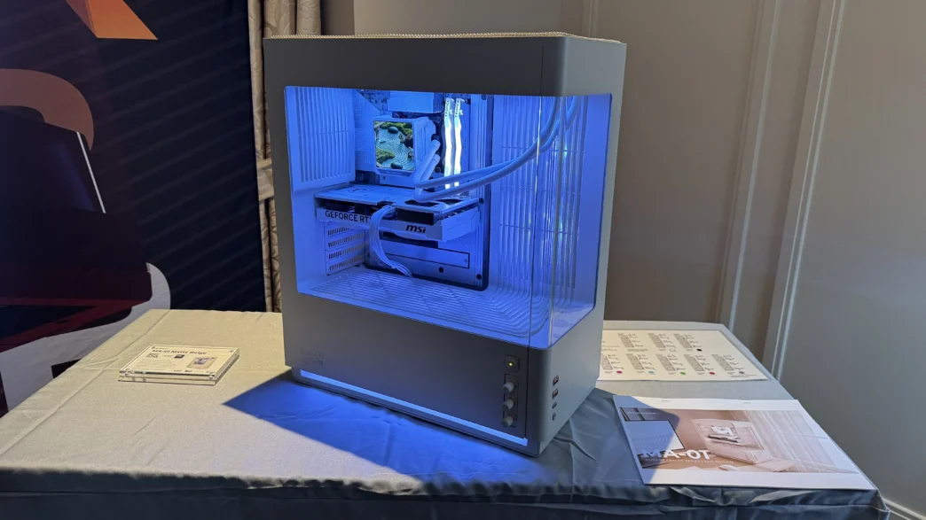 CyberPowerPC MA-01 Case at CES 2026: Retro Charm Meets Modern Tech ...
