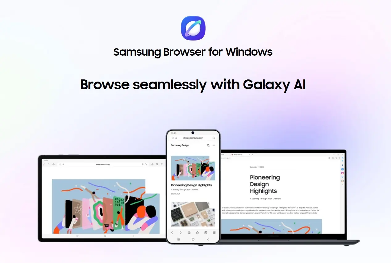 Samsung Browser Arrives on Windows, Bringing AI Smarts and Seamless ...