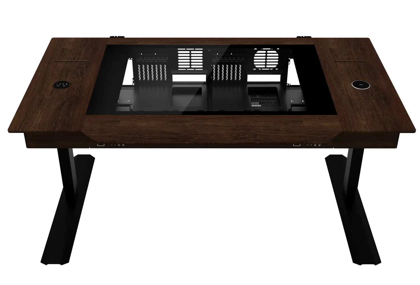Lian Li Launches DK-07 WOOD: A Premium Walnut Standing Desk PC Case for ...